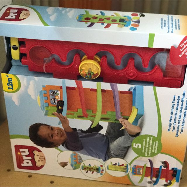 New Baby Toy bru Toysrus - wacky Walls Activity Tower, Hobbies & Toys ...