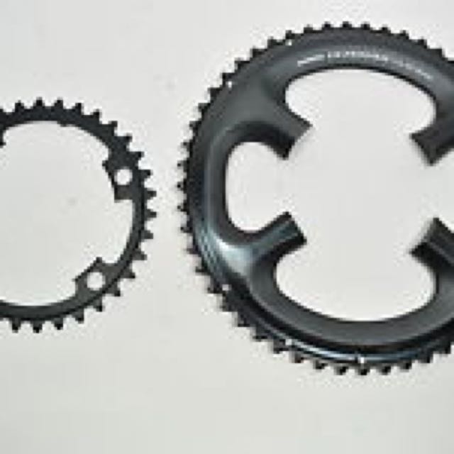 Shimano Ultegra 11-speed Chainrings 53/39, Sports Equipment, Bicycles ...