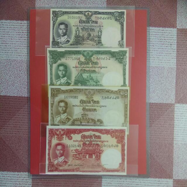 Thailand Banknotes Set, Hobbies & Toys, Memorabilia & Collectibles ...