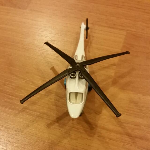 Vintage 1976 Matchbox Coast Guard Helicopter Blue Made In England ...