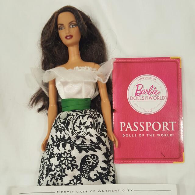 Barbie World Of Dolls Collection, Italian Barbie, Hobbies & Toys, Toys ...