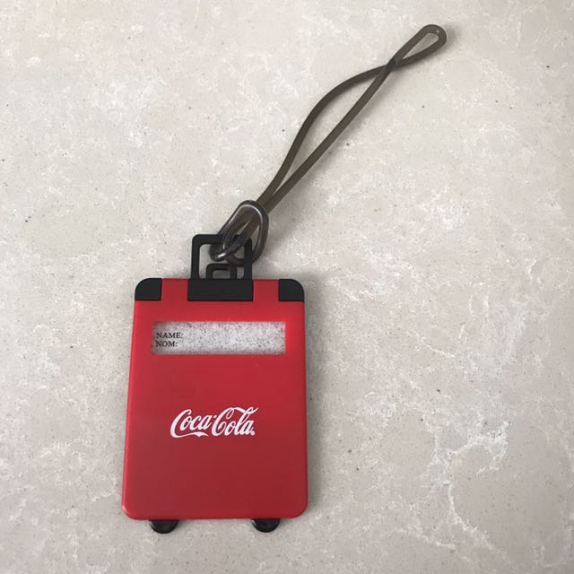 Coca-cola Luggage Tag, Furniture & Home Living, Furniture, Other Home ...