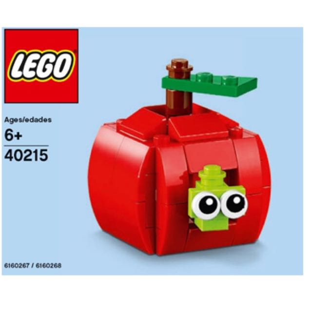 Lego set 40215 (Apple And Worm-Mini Build), Hobbies & Toys, Toys ...