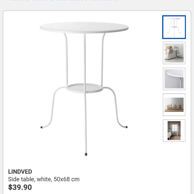 Lindved Side Table (From Ikea), Furniture & Home Living, Furniture ...