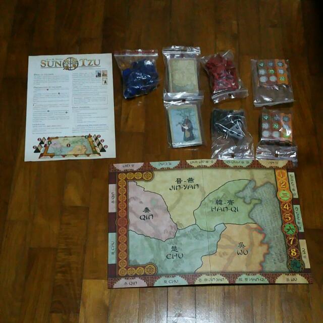 Sun Tzu Boardgame (2 players), Hobbies & Toys, Toys & Games on Carousell