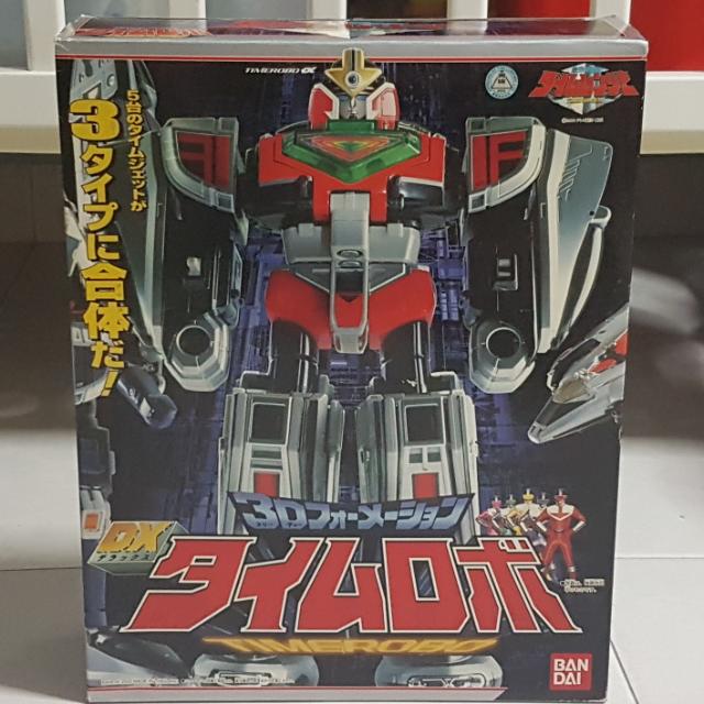 Timeranger Time Robo Timerobo DX Megazord Year 2000 NIB Original Bandai ...