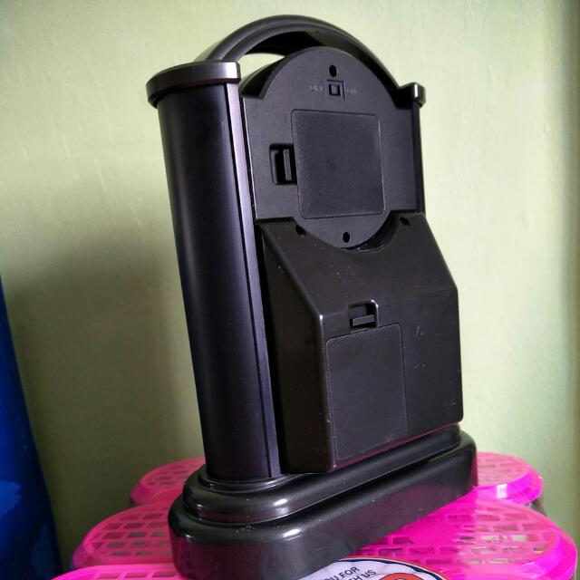 Twinbird Light Fiber Clock, Everything Else on Carousell