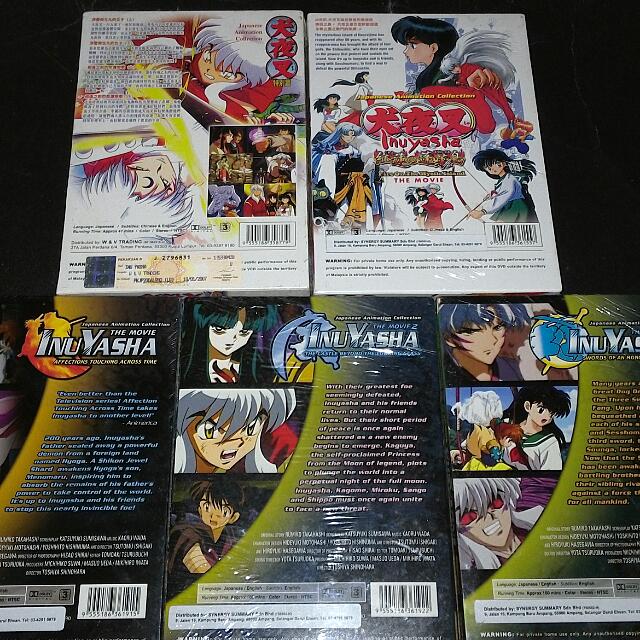 5 INUYASHA DVD (JAPANESE ANIMATION), Hobbies & Toys, Music & Media, CDs ...