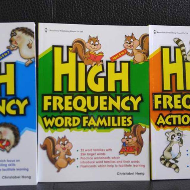 EPH High Frequency - Frequency Words (192 pages + 128 flashcards ...