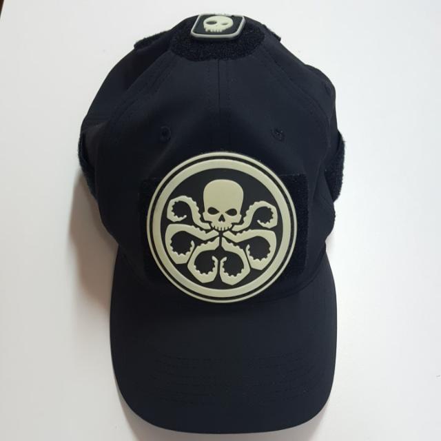 Hazard 4 PMC SS Softshell Tactical Cap (Black) With 6 Velcro Panels ...