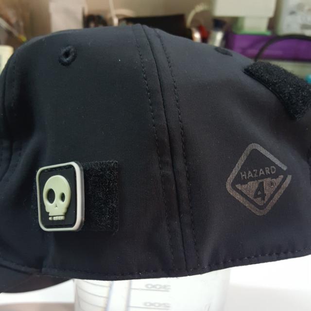 Hazard 4 PMC SS Softshell Tactical Cap (Black) With 6 Velcro Panels ...