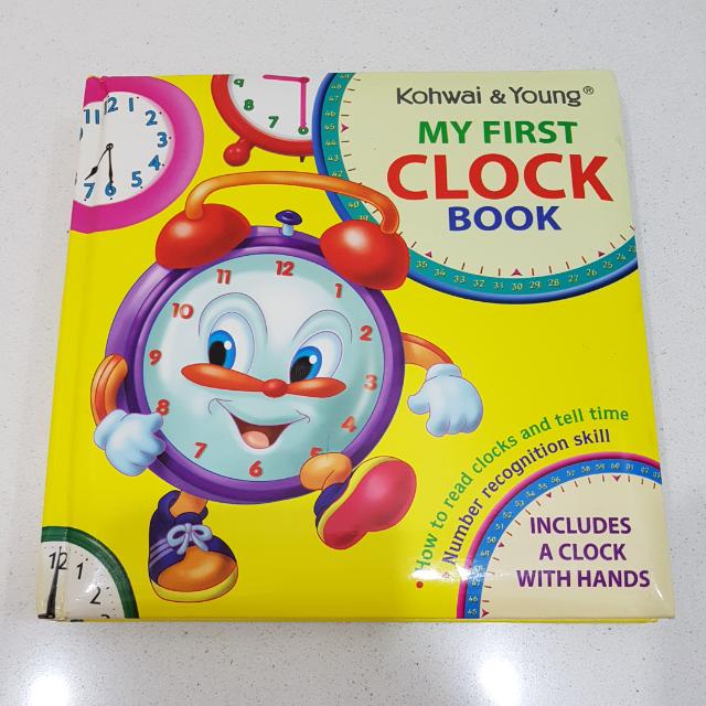 My First Clock Book - Kohwai & Young, Hobbies & Toys, Books & Magazines ...