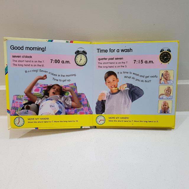 My First Clock Book - Kohwai & Young, Hobbies & Toys, Books & Magazines ...