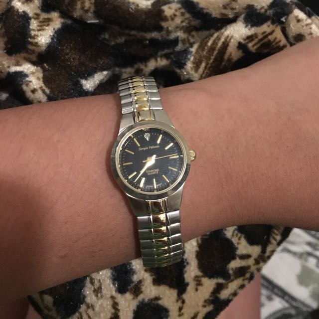 SUPER SALE ‼️Sergio Valente Diamond Watch, Luxury, Watches on Carousell