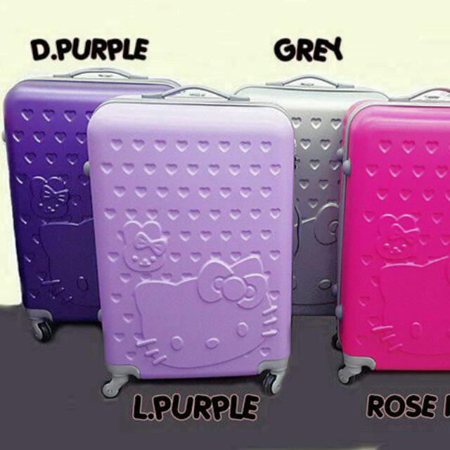 3 In 1 Luggage Hello Kitty, Hobbies & Toys, Travel, Luggages on Carousell