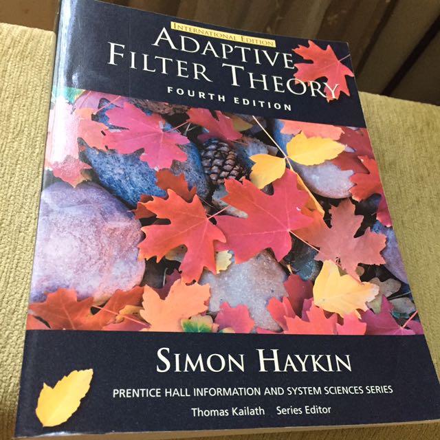 Adaptive Filter Theory, Hobbies & Toys, Books & Magazines, Children's ...