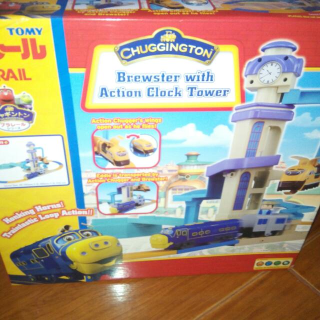 TOMICA TAKARA - Chuggington Brewster Train set, Hobbies & Toys, Toys ...