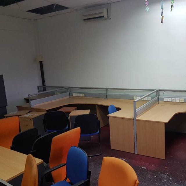 Cluster Of L Shape Tables, Furniture & Home Living, Furniture, Tables ...