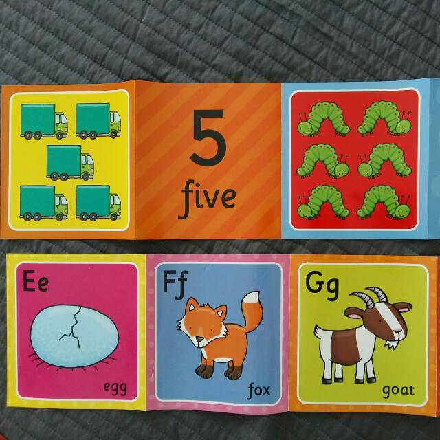 ELC Number and Alphabet Frieze, Hobbies & Toys, Toys & Games on Carousell