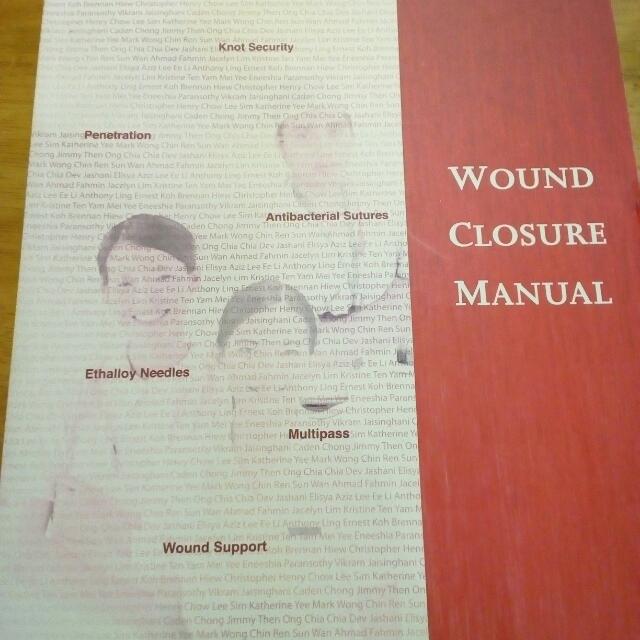 Surgical Wound Closure Manual, Hobbies & Toys, Books & Magazines, Textbooks on Carousell