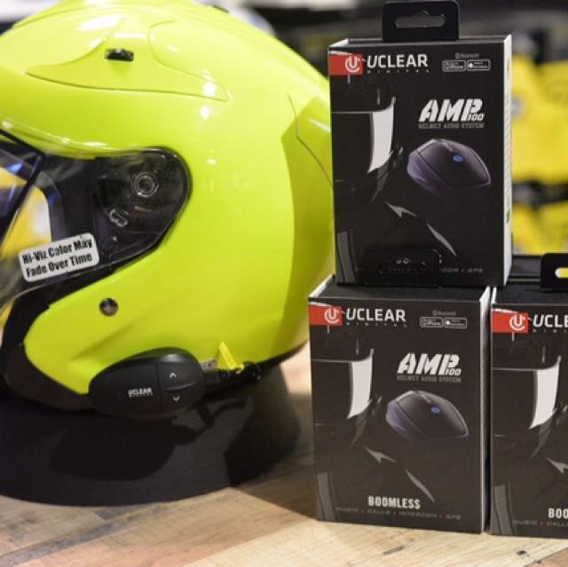 UClear Amp100 Motorcycle Helmet Bluetooth, Motorcycles, Motorcycle ...