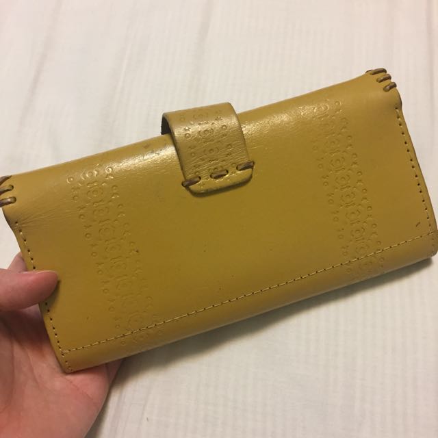 Vintage Mustard Yellow Wallet, Women's Fashion, Bags & Wallets, Wallets ...