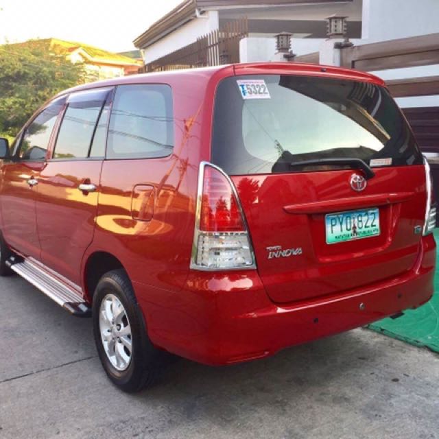 2011 Toyota Innova e, Cars for Sale on Carousell