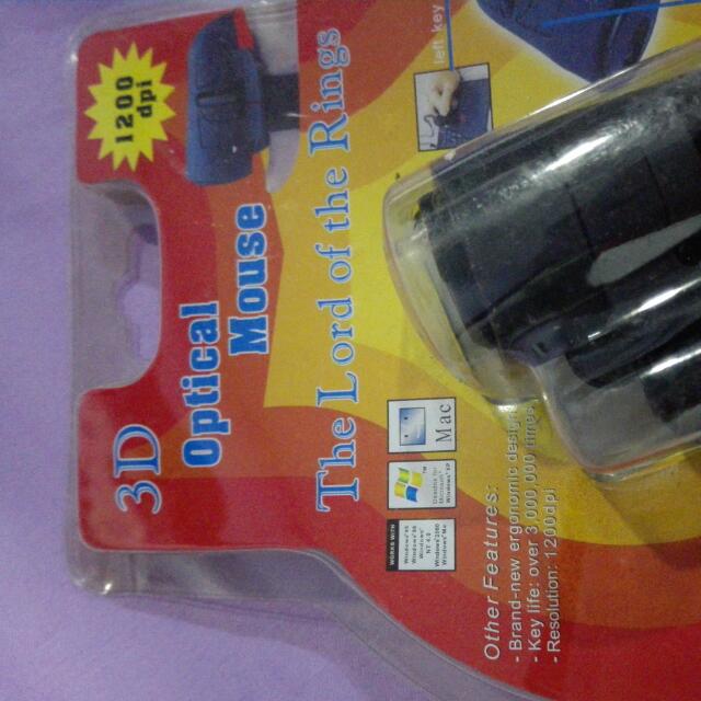 3D Optical Mouse "The Lord Of The Rings", Computers & Tech, Parts ...