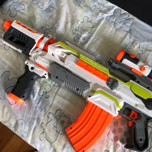 Nerf Modulus ECS-10 Blaster, Hobbies & Toys, Toys & Games on Carousell