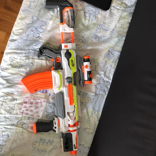 Nerf Modulus ECS-10 Blaster, Hobbies & Toys, Toys & Games on Carousell
