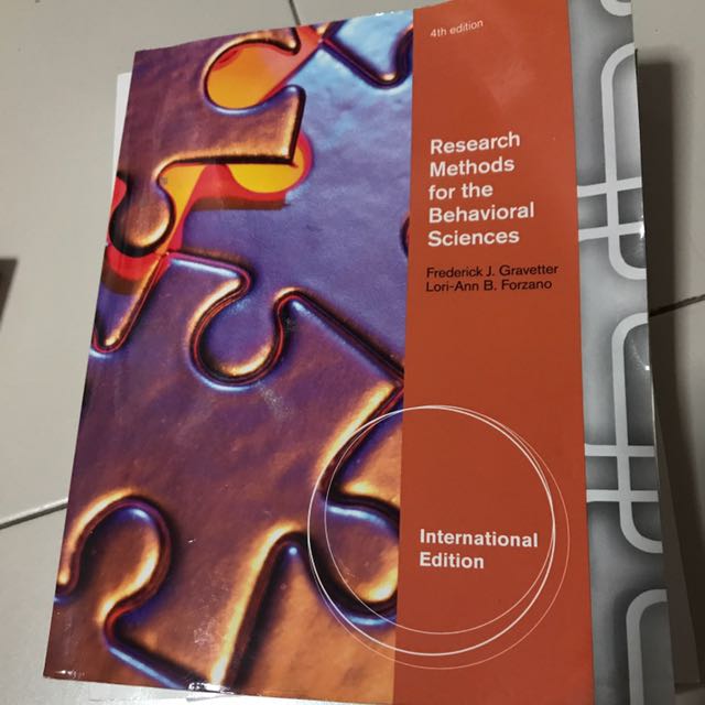 Research methods For The Behavioral Sciences, Hobbies & Toys, Books ...