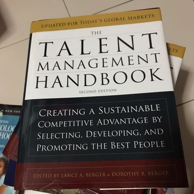 The Talent management Handbook - Berger And Berger, Hobbies & Toys ...