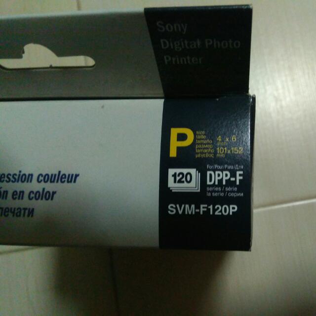 Color print paper Sony DPP-F 4*6inch, Photography, Photography ...