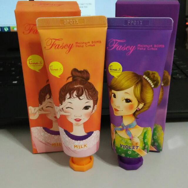 Fascy Moisture Bomb Hand Cream Made In Korea, Beauty & Personal Care ...