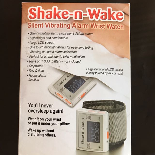 Shake-n-Wake Vibrating alarm Wrist Watch, Mobile Phones & Gadgets ...