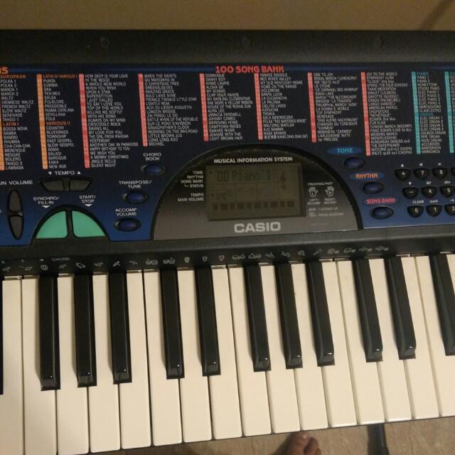 Casio CTK 495 electronic Keyboard/Piano, Hobbies & Toys, Music & Media ...