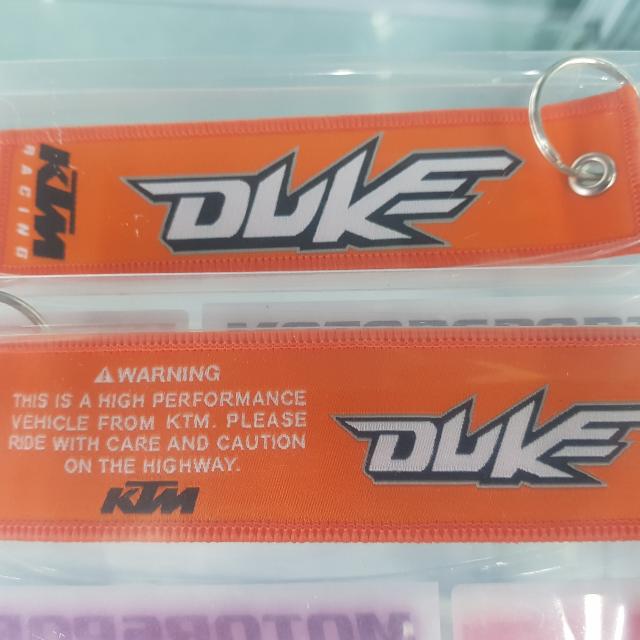 Duke Key tag, Motorcycles, Motorcycle Accessories on Carousell