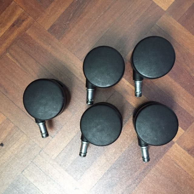 Herman Miller Aeron Wheels, Furniture & Home Living, Furniture, Chairs ...