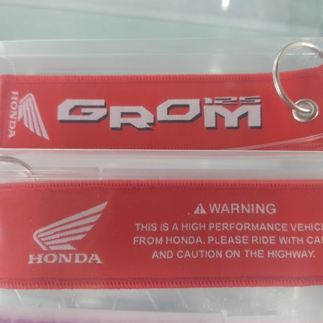 Honda Grom 125 Key Tag, Motorcycles, Motorcycle Accessories on Carousell