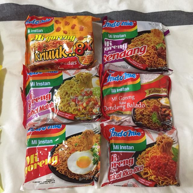 Indomee Indonesia Instant Noodles, Food & Drinks, Packaged & Instant ...