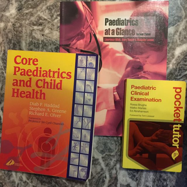 MEDICAL: X3 Paediatrics Textbooks, Hobbies & Toys, Books & Magazines ...