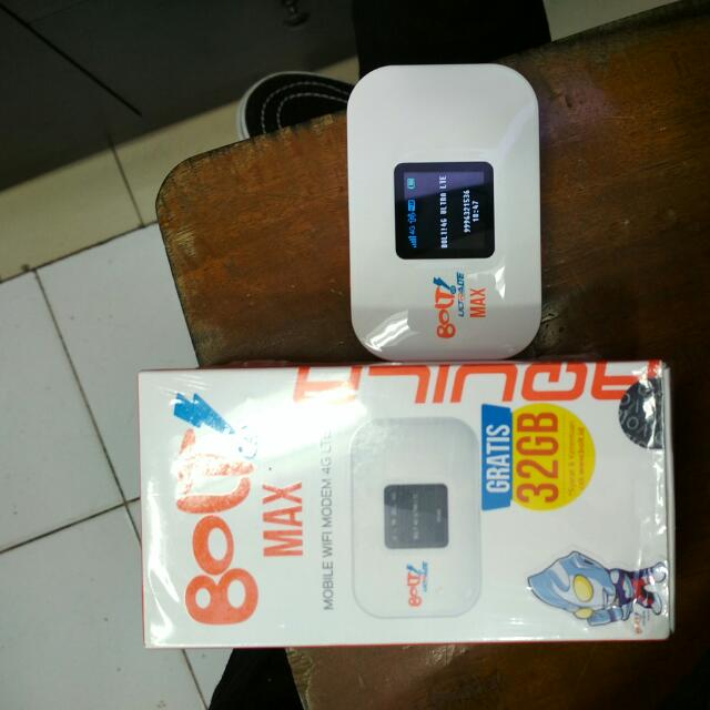 Modem Bolt Max, Telepon Seluler & Tablet, Aksesoris Tablet & Handphone ...