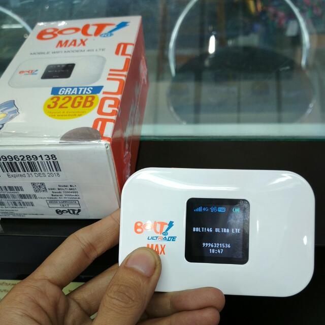 Modem Bolt Max, Telepon Seluler & Tablet, Aksesoris Tablet & Handphone ...