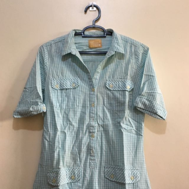 Bench Longback Polo Blouse on Carousell