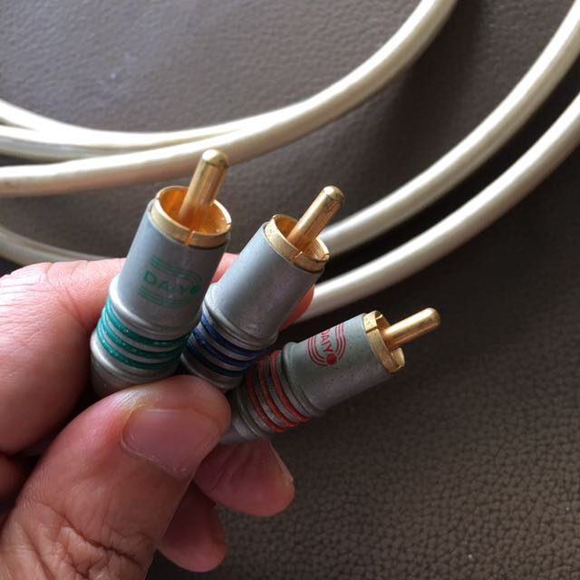 Daiyo High End Component Cable 1.5m Length, TV & Home Appliances, TV ...
