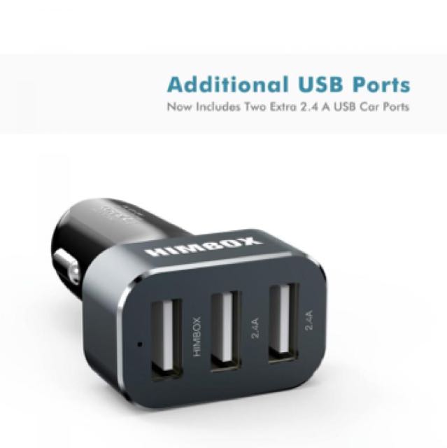 New iClever® Himbox HB01 Plus Bluetooth 4.0 Hands-Free Car Kit Support ...