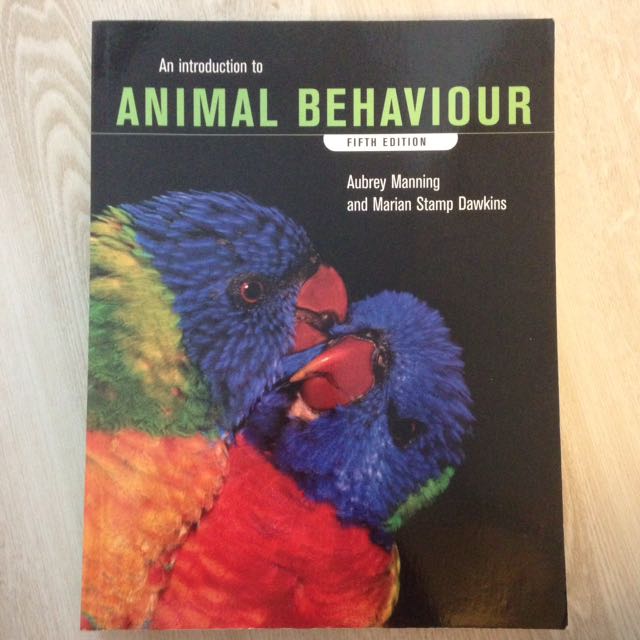 An Introduction To Animal Behaviour, Hobbies & Toys, Books & Magazines ...
