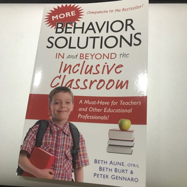 Behavior Solutions IN and BEYOND The Inclusive Classroom, Hobbies ...