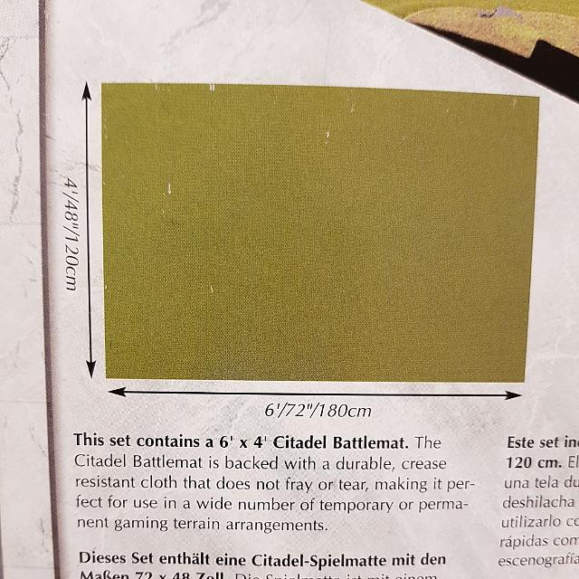 Citadel Battlemat, Hobbies & Toys, Toys & Games on Carousell