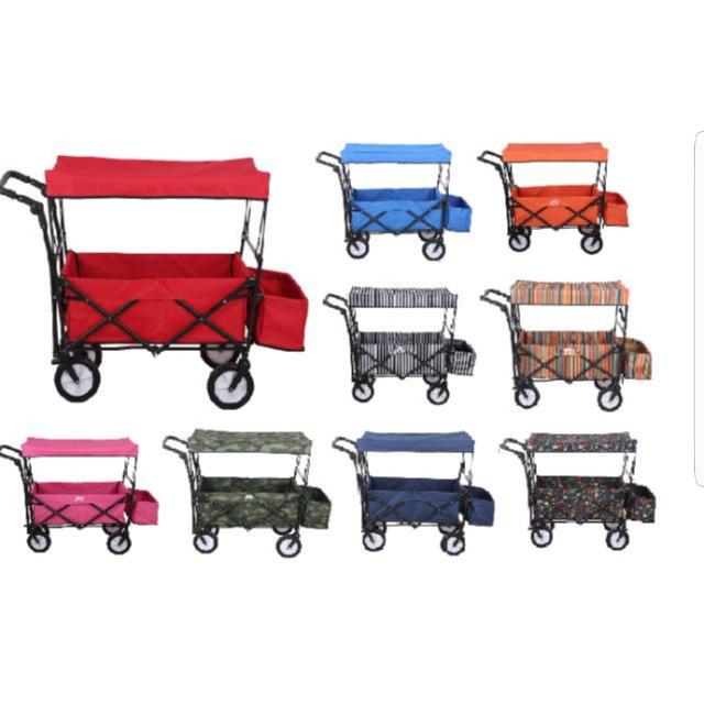 Collapsible Wagon / Cart / Stoller For Kid / Baby (Twins / Triplets ...